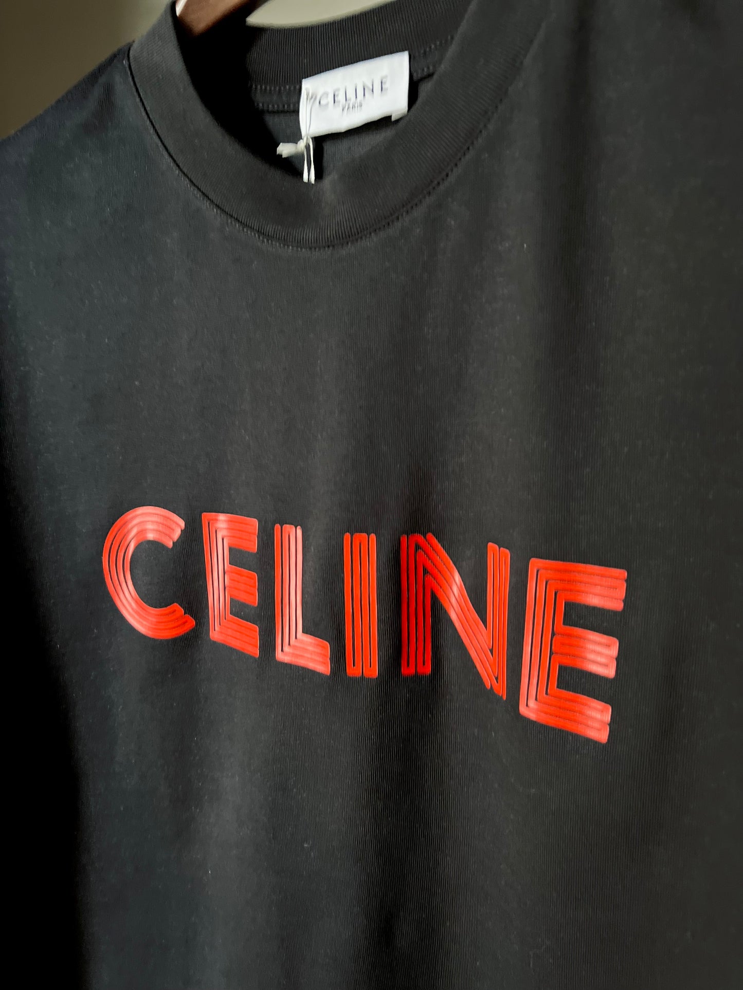 CELINE Printed Logo “Black” – bianco-store